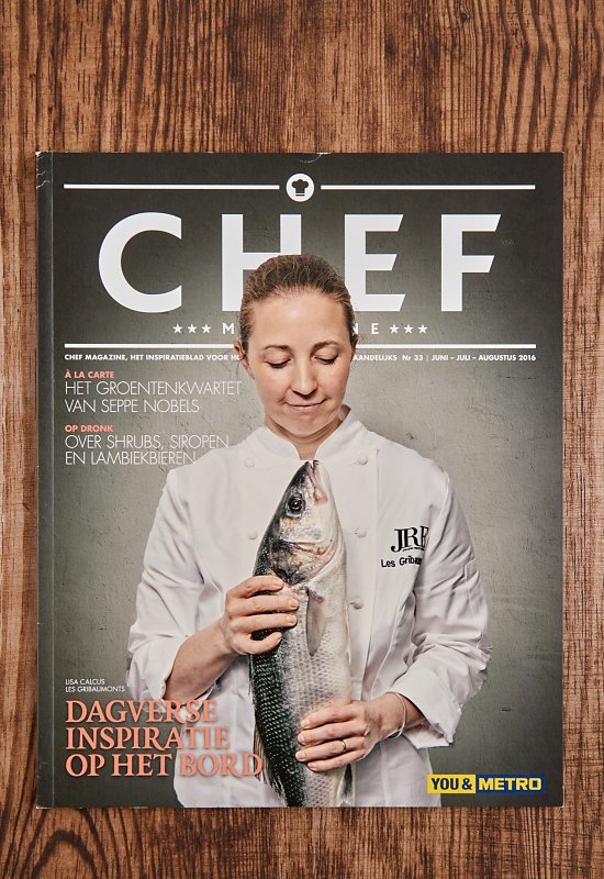 Cover Magazine Chef - Triptyque - Graphic design & Photography